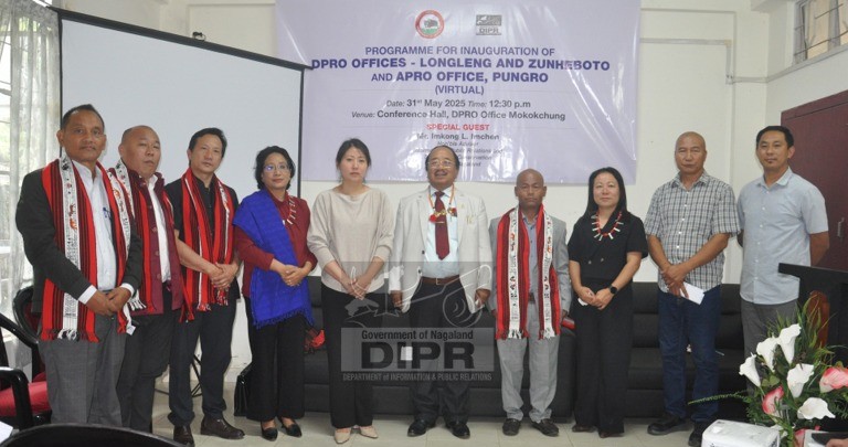 ZUNHEBOTO AND LONGLENG DPRO OFFICES AND APRO OFFICE AT PUNGRO INAUGURATED | DIPR Nagaland ...